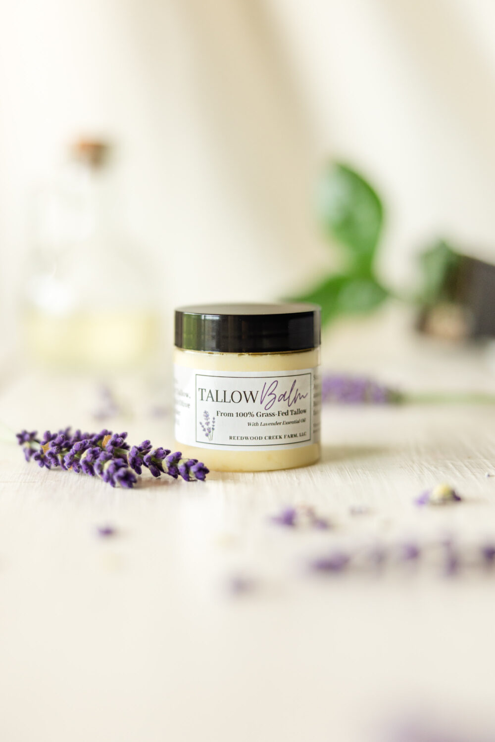 Lavender Tallow Balm - Reedwood Creek Farm