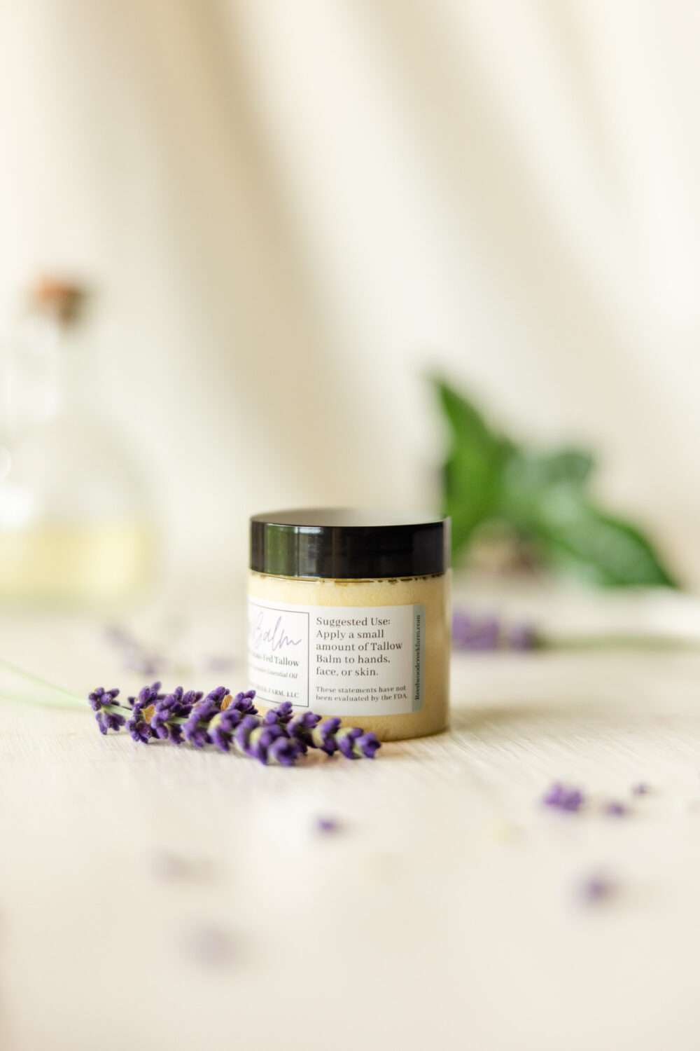 Lavender Tallow Balm - Reedwood Creek Farm